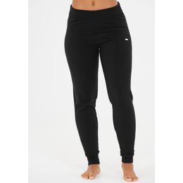 ENDURANCE ATHLECIA Sporthose ATHLECIA "Dava", Herren, Gr. 34, EURO-Größen, schwarz, 52% Viskose, 28% Polyester, 20% Polyamid, unifarben, lang, Hosen, in kuschelig-weichem Design