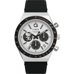 Timex Uhren - Quartz Analog Chronograph Q Timex Chronograph X Pe - Gr. unisize - in Schwarz - f&uuml;r Damen