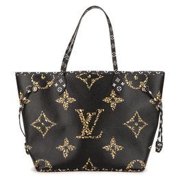 Louis Vuitton Crossbody Bags - Ltd. Ed. Jungle Neverfull MM - Gr. unisize - in Braun - f&uuml;r Damen
