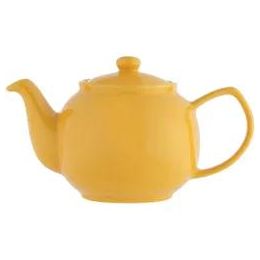 Price & Kensington Teekanne PRICE & KENSINGTON "Betty", gelb (senf), H:22,8cm, Steinzeug, Kannen, 6 Tassen