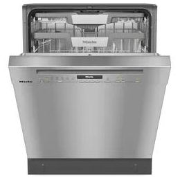 Miele Unterbaugeschirrspüler "G 7130 SCU AutoDos", Energieeffizienz: B (A-G), silber (silberfarben), B:59,8cm H:80,5cm T:57cm, Geschirrspüler