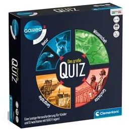 Spiel Clementoni "Galileo, Das große Quiz", bunt, Spiele, Kinder, Made in Europe