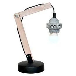 Kayoom Tischleuchte "Tischlampe Rossa VI", grau, 1, H: 38,5cm, 1 Stk., Leuchten, modern, kombinierbar