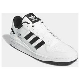 Sneaker Adidas ORIGINALS "FORUM LOW CL", Herren, Gr. 43, schwarz-wei&szlig; (core wei&szlig;, core schwarz, core wei&szlig;), Baumwolle, Schuhe Sneaker
