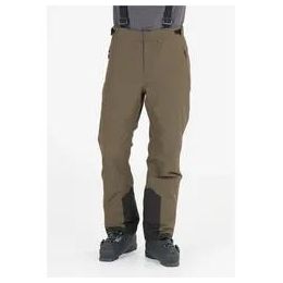 Skihose WHISTLER "Drizzle", Herren, Gr. L, US-Größen, grün (olivgrün), 100% Polyester, unifarben, lang, Hosen, mit wasserabweisenden Eigenschaften und funktionalen Features
