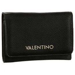 Geldbörse Valentino BAGS "BRIXTON", schwarz (nero), Lederimitat, Kleinlederwaren, Geldbeutel Portemonnaie Damenbörse