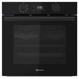 Bauknecht Einbaubackofen "BBA285PU1ZK", Energieeffizienz: A+ (A+++-D), schwarz, B:56cm H:60cm T:55,5cm, Backöfen, Easy Grill - einfaches Grillen im Backofen