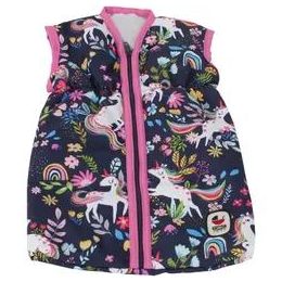 Bayer Chic 2000 Puppen Schlafsack CHIC2000 "Brombeere", blau (einhorn), Puppenausstattungen, KinderB:27cm H:2cm T:45cm, Polyester, B:27cm H:2cm T:45cm