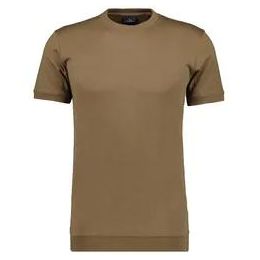 T-Shirt RAGMAN, Herren, Gr. XXL, braun (kastanie, 089), Baumwolle, regular fit, Rundhals, Shirts