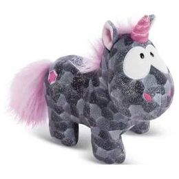 Kuscheltier Nici "Theodor & Friends, Einhorn Diamond Dust, 32 cm", grau (grau, pink), Plüschfiguren, KinderB:15cm H:32cm L:34cm, Polyester, B:15cm H:32cm L:34cm