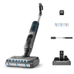 Rowenta Nass-Trocken-Sauger "Rowenta X-Clean 7", trust blau, chrome, B:28,1cm H:20,5cm T:115,6cm, Mehrzwecksauger, selbstreinigend, selbstfahrend, 50 Min. Autonomie, 180 abflachbar