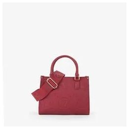 Shopper Valentino BAGS "SAMBA RE", Damen, Gr. B/H/T: 25cm x 19cm x 12cm, rosso scuro, Lederimitat, Taschen, Schultertasche, Henkeltasche, Umhängetasche