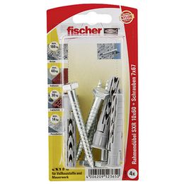 Fischer Fischer Langschaftd&uuml;bel SXR 10 x 60 SS Sechskantschraube 4 St&uuml;ck