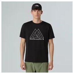 Funktionsshirt The North Face "M MA 24/7 SHORT SLEEVES TEE", Herren, Gr. XXL, tnf schwarz, Jersey, Obermaterial: 100% Polyester, Rundhals, Shirts