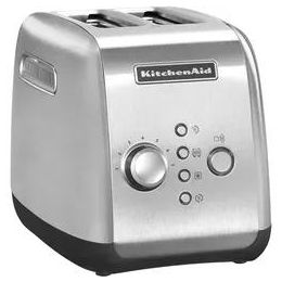 KitchenAid Toaster "5KMT221ESX Edelstahl", edelstahl, B:28,6cm H:21cm T:18,4cm, Toaster
