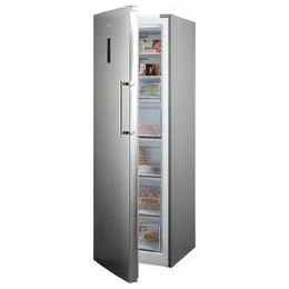 Amica Gefrierschrank "GSN 328 150 E", Energieeffizienz: E (A-G), silber (edelstahl optik), B:59,5cm H:185,5cm T:71,2cm, Gefrierschränke