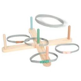 Spiel Small Foot "Ringwurfspiel Garden Buddies", bunt, Spiele, KinderB:45cm H:12cm T:45cm, Holz, B:45cm H:12cm T:45cm