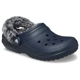 Hausschuh Crocs "Classic Fleece Lined Clog", Herren, Gr. 36, navy, CrosliteTM, Schuhe, Clog, Pantoffel mit Warmfutter