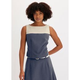 bonprix Top, blau