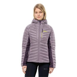 Jack Wolfskin Steppjacke "Routeburn Pro" in Lila - 63% | Größe L | Damenjacken