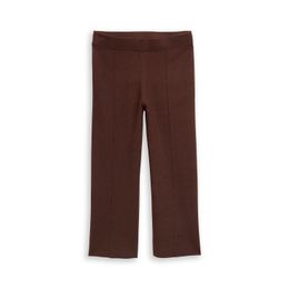 Tom Tailor Damen Culotte Strickhose, braun, Meliert, Gr. 36