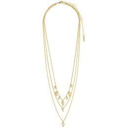 Pilgrim Kette 'Jules' Damen Größe One Size gold / transparent