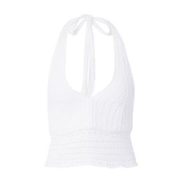 Hollister Knitted Top female White size S