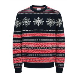 Jack & Jones Jack & Jones Pullover 'MAS NOEL' Herren Gr&ouml;&szlig;e XS nachtblau / mischfarben