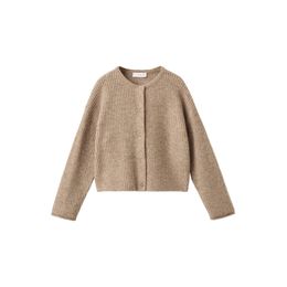 Mango Kids Strickjacke 'JANINE' M&auml;dchen Gr&ouml;&szlig;e 164 braun