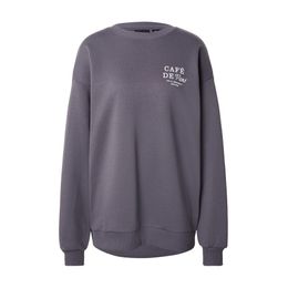 Vans Sweatshirt 'CAFE' Damen Gr&ouml;&szlig;e XL gelb / dunkelgrau / rot / wei&szlig;
