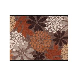 Salonloewe Fu&szlig;matte, Braun, Gr. 50x75 cm - rechteckig, Fu&szlig;matten, Material: Polyamid. R&uuml;ckseite: Gummi