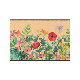 Salonloewe Fu&szlig;matte, Braun, Gr. 50x75 cm - rechteckig, Fu&szlig;matten, Material: Polyamid. R&uuml;ckseite: Gummi