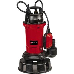 Einhell Schmutzwasserpumpe &raquo;GE-DP 900 Cut&laquo; 900 W, 16000 l/h rot Schneidwerksystem zur Zerkleinerung von Feststoffen