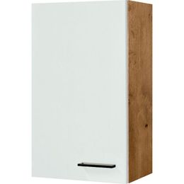 Flex-Well H&auml;ngeschrank &raquo;Vintea&laquo; (B x H x T) 50 x 89 x 32 cm, f&uuml;r viel Stauraum beige Holzwerkstoff