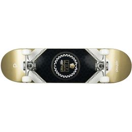 Playlife Skateboard &raquo;Heavy Metal Gold&laquo; bunt Skateboard