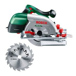 Bosch Home and Garden Handkreiss&auml;ge &raquo;PKS 66 A&laquo; 230 V, 190 mm gr&uuml;n Inkl. hochwertigem Speedline Wood-S&auml;geblatt