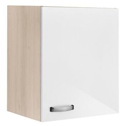 Optifit Hängeschrank »Faro«, mit Metallgriff, Breite 50 cm weiß Glanz