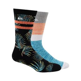 Quiksilver Socken &raquo;Tropic&laquo; Black Einheitsgr&ouml;&szlig;e Einheitsgr&ouml;&szlig;e 2 Paar pro Packung