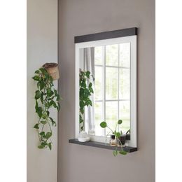 Home Affaire Wandspiegel &raquo;SHERWOOD&laquo; in modernem Holz Dekor, H&ouml;he 95 cm Pinie Weiss Dekor Home Affaire &ndash; Die Premium-Linie der Marke Home Affaire