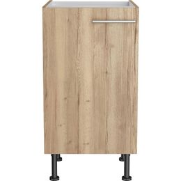 Optifit Sp&uuml;lenschrank &raquo;Klara&laquo; Breite 45 cm braun Spanplatte