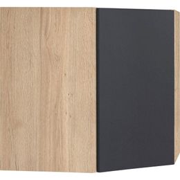Optifit Eckh&auml;ngeschrank &raquo;Roth&laquo; Breite 60 x 60 cm schwarz