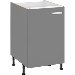 Optifit Sp&uuml;lenschrank &raquo;Parma&laquo; Breite 50 cm grau Holzwerkstoff