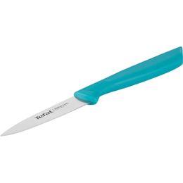 Schälmesser Tefal "Colorfood", blau, edelstahl, Klingenlänge 8cm, Edelstahl, Kunststoff, Kochmesser, 8 cm, Klinge aus deutschem Edelstahl, ergonomischer Griff
