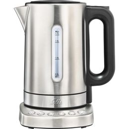 SOLIS OF SWITZERLAND Wasserkocher &raquo;962.39 Vario Temp Typ 5516&laquo; 1,7 l 2200 W silber Wasserkocher