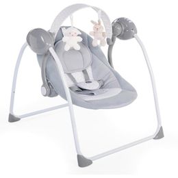 Chicco Babyschaukel »Relax & Play, Cool Grey« bis 9 kg elektrisch grau