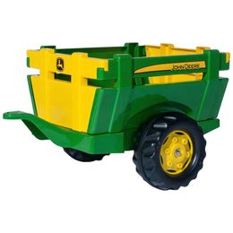 Rolly Toys Kinderfahrzeug-Anh&auml;nger &raquo;John Deere&laquo; f&uuml;r Trettraktoren gr&uuml;n Kinderfahrzeug-Anh&auml;nger