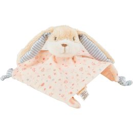 Schmusetuch Sterntaler "Hase Hanni S", Baby, quarzrosa, Polyester, Schnuffeltücher, mit Rassel