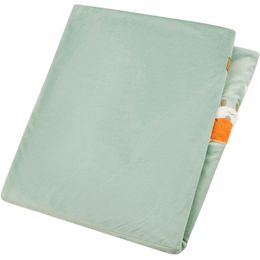 Babydecke Sterntaler "Fuchs Filou Boa/Jersey", lichtgrau, B:75cm L:100cm, Polyester, Wohndecken