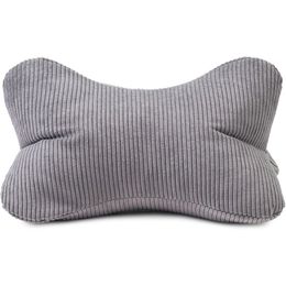Gözze Nackenkissen GÖZZE "Cord Lesekissen Capri", anthrazit, B:40cm H:19cm L:25cm, Polyester, Funktionskissen