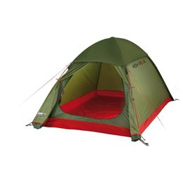 High Peak Kuppelzelt »Kingfisher 2 LW« 2 Personen Aluminiumgestänge pesto-rot